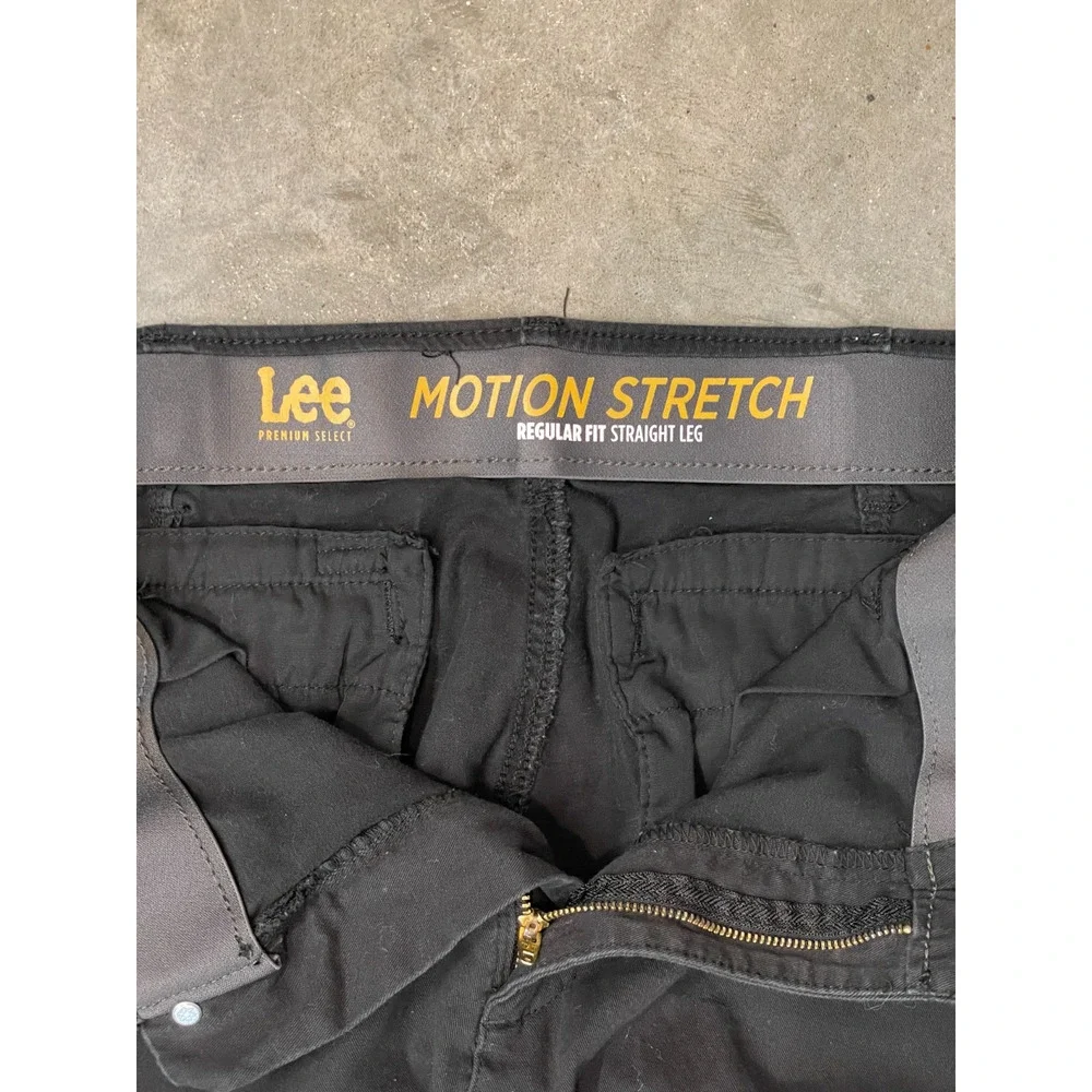 Lee | Pants | Lee Motion Stretch Cargo Pants Mens 34x3 Black Straight ...